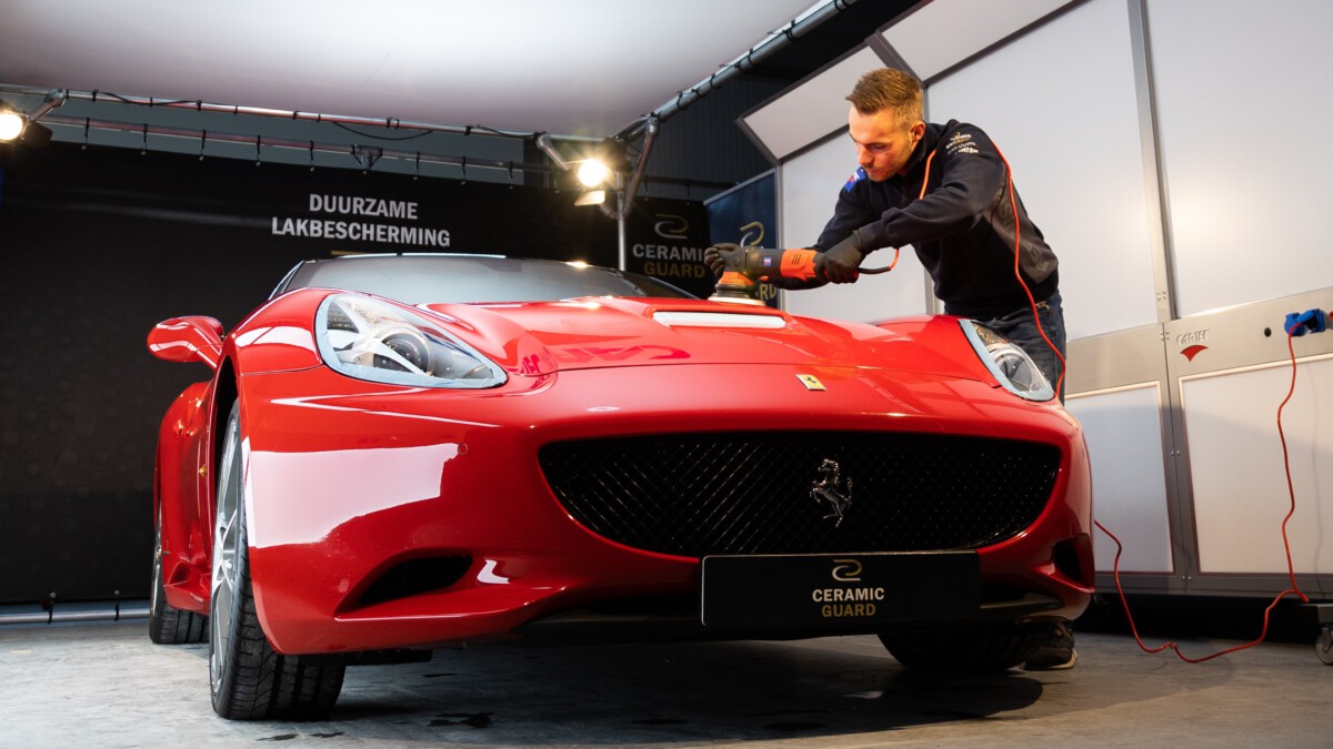 Cartec Refinish Process - Prepare for compounding